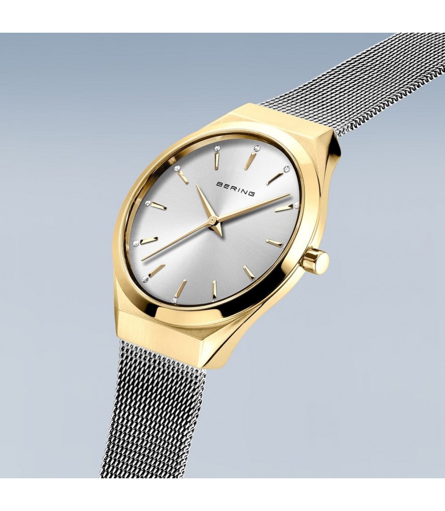 Reloj Bering mujer Classic en acero oro amarillo 18729-010